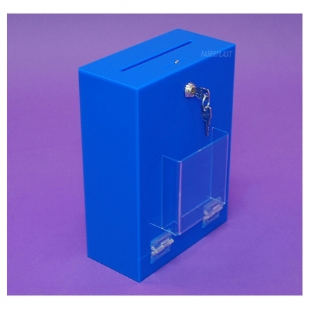 Perspex Suggestion Box COLORS MAGYC for suggestions and advertising ...