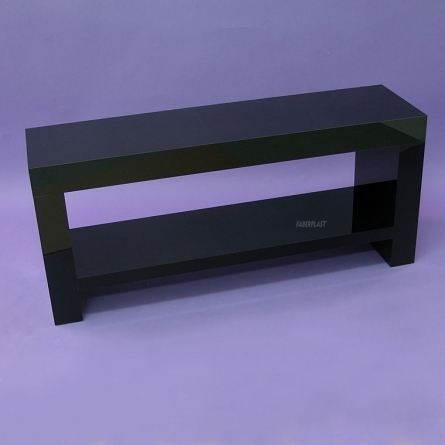 Perspex Black Table TV | Acrylic plexiglas tables | Decoration