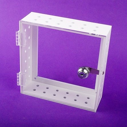 Safe Box thermostat clear and white perspex | Faberplast