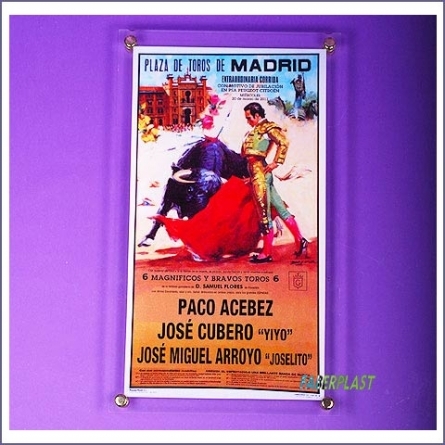 Acrylic Plexiglas Plate Corrida de Toros | Plates plexiglas (Perspex ...